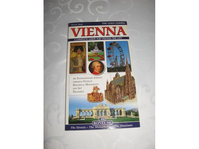 The gold guides Vienna  / Beč / + mapa