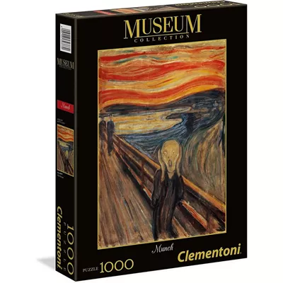 Clementoni CL39377 PUZZLE 1000 MUSEUM L'URLO DI MUNCH PUZLE