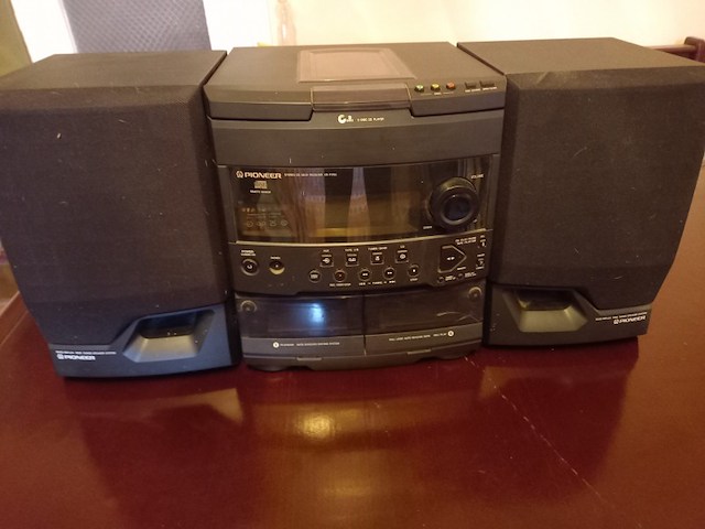 PIONEER Midi HI-FI stereo sistem, 3CD i dvojni kasetas