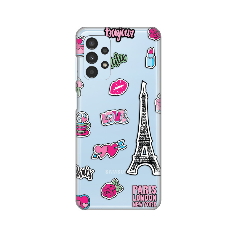 Maskica Silikonska Print Skin za Samsung A135F Galaxy A13 4G Love Paris