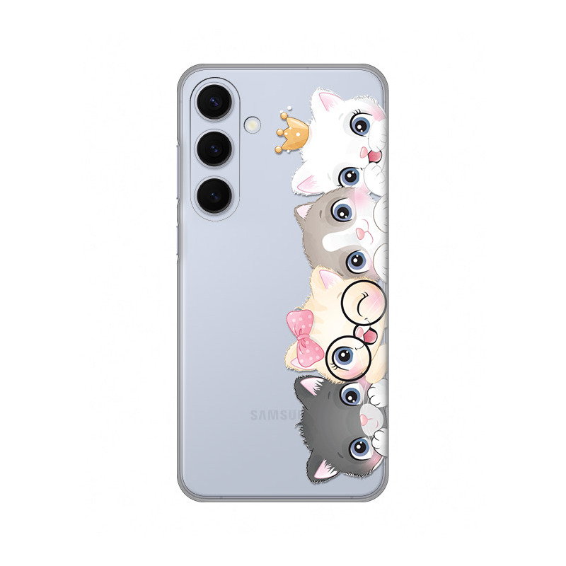 Maskica Silikonska Print Skin za Samsung S926B Galaxy S24 Plus Cats