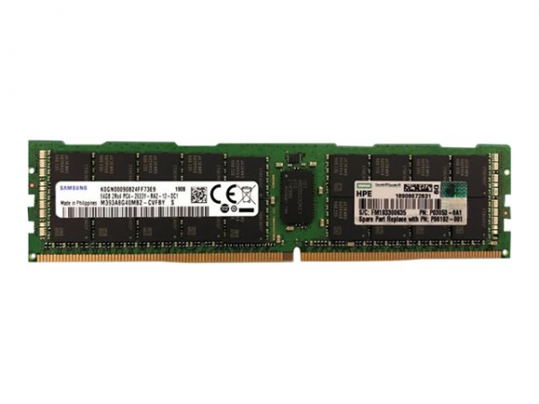 HPE 64GB (1x64GB) Dual Rank x4 DDR4-2933 CAS-21-21-21 Registered Smart Memory Remarket Kit (P00930R-B21)