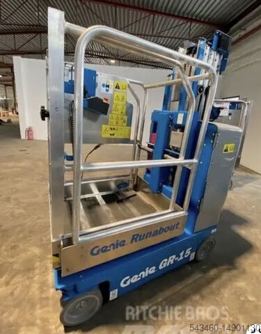 Genie Runabout GR-15 Electric Boom Lift
Genie GR-15