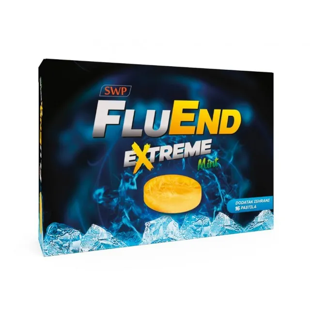 SWP FluEnd Extreme Mint 16 pastila