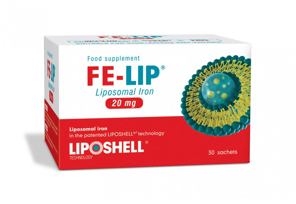 Fe-lip lipozomalno gvožđe 30 kesica
