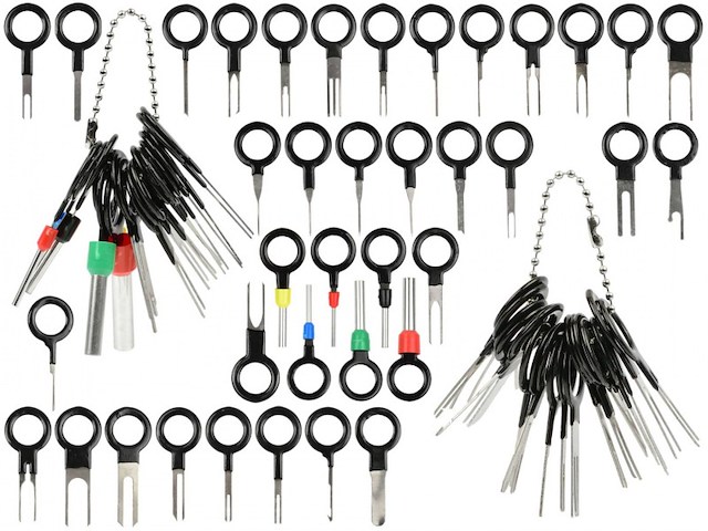 Set ključeva za skidanje iglica i konektora 38 kom