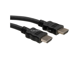 ROTRONIC HDMI kabl 2m (Crni) - 30592 HDMI 1.4 (4K @30fps) HDMI A - muški HDMI A - muški Okrugli