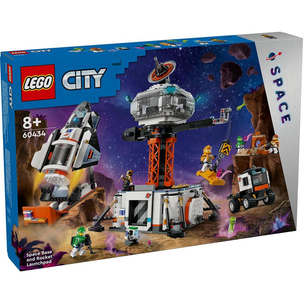 LEGO CITY Svemirska baza i platforma za lansiranje rakete