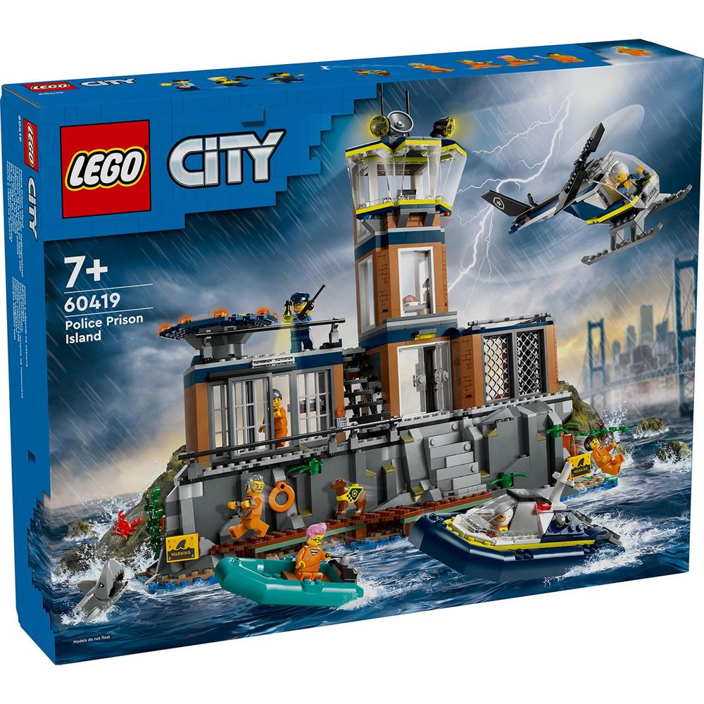 LEGO CITY Policijsko zatvorsko ostrvo