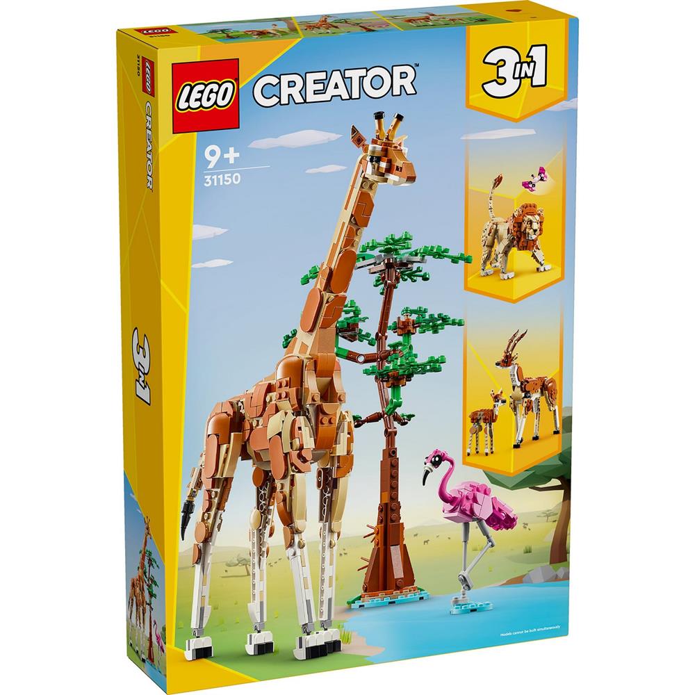 LEGO CREATOR Divlje safari životinje