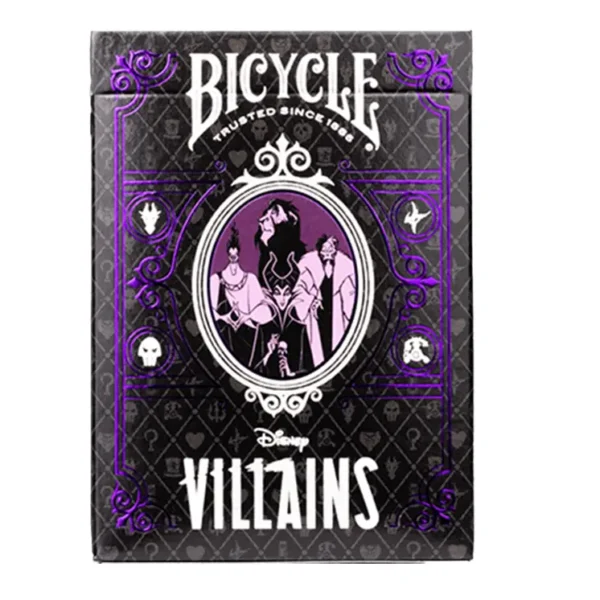 Bicycle Disney Villains Purple