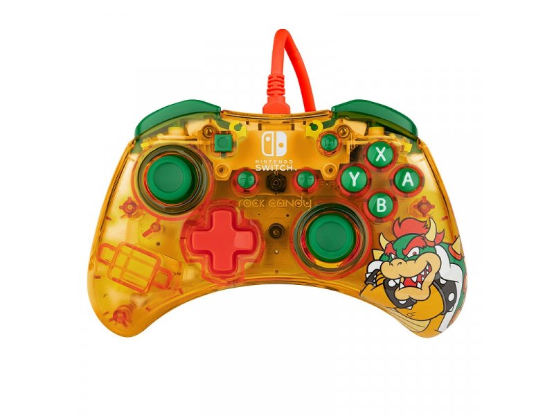 NITENDO PDP SWITCH WIRED CONTROLLER ROCK CANDY MINI – BOWSER