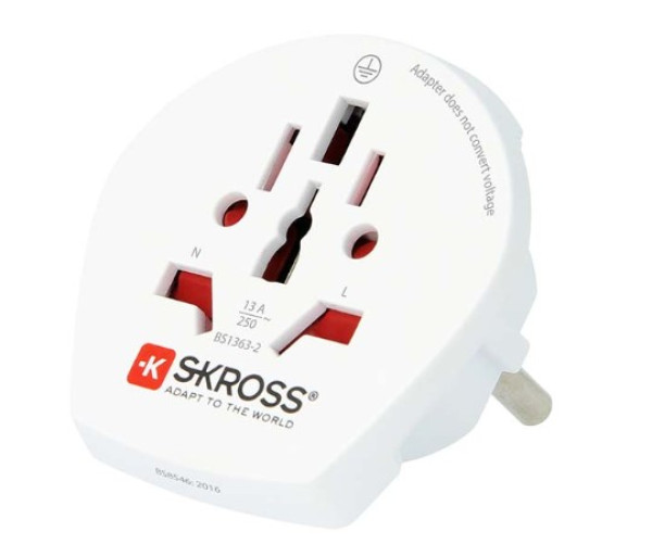 Travel adapter SKR1500211E univerzalni Svetski na Evropski 13A