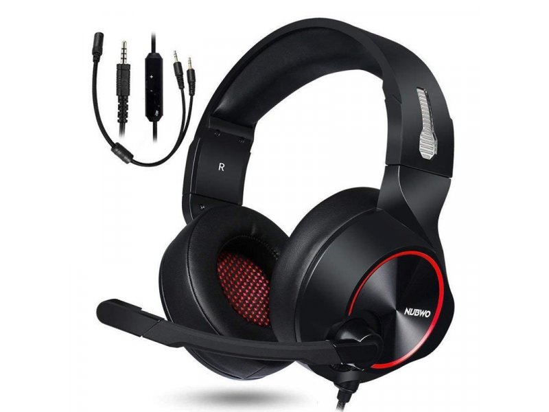 NUBWO GAMING SLUŠALICE N11D 3.5MM CRNO-CRVENE