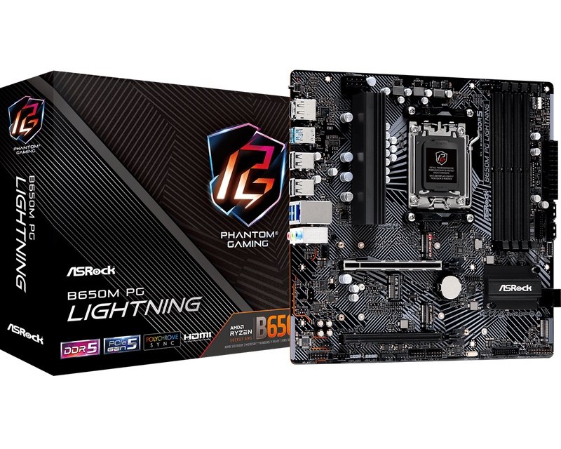 ASROCK B650M PG LIGHTNING matična ploča