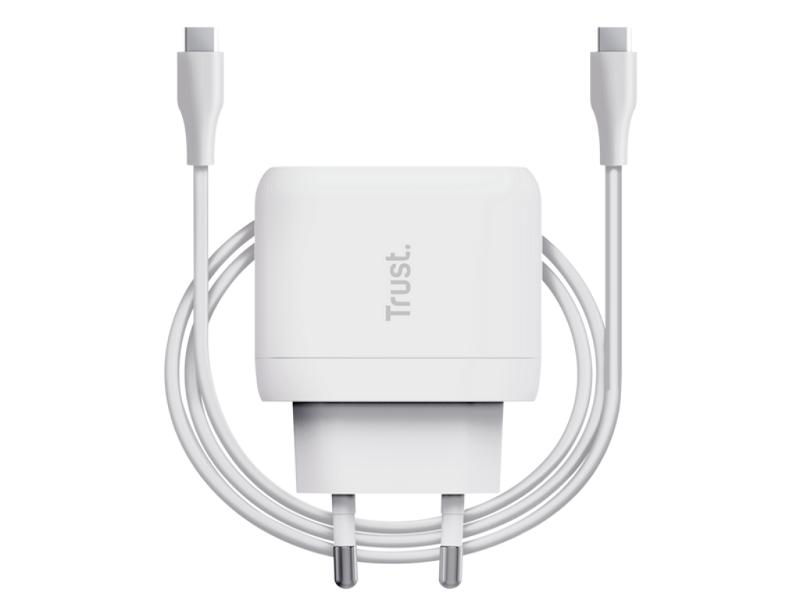 TRUST PUNJAČ MAXO 45W USB-CCHARGER WHT