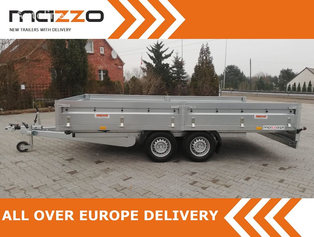 Nova Neptun DELIVERY! Welded PLATFORM trailer N20-420, 420x215, 2000kg,GN242 prikolica platforma