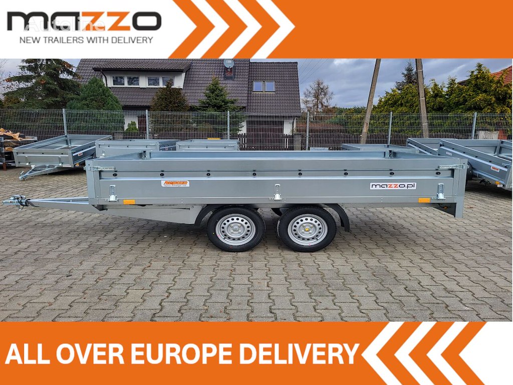 Nova Neptun DELIVERY! Two-axle light trailer Nordica N7-320, 320x168, GN233 prikolica platforma