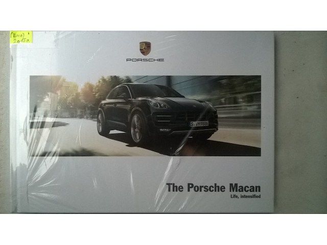 Prospekt Porsche Macan, 141 str. , 2015,eng.
