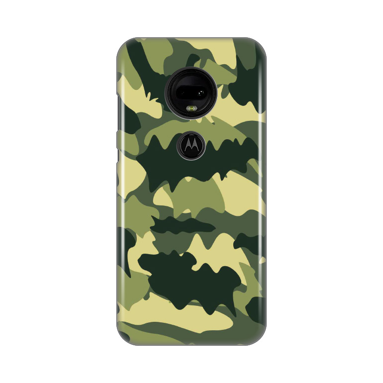 TORBICA SILIKONSKA PRINT SKIN ZA MOTOROLA MOTO E7 ARMY