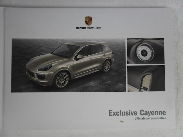 Prospekt Exclusive Porsche Cayenne   42 str. 04/14, 24,