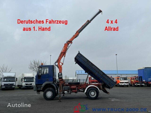 IVECO 190 E 30 4x4 Meiller Atlas Kran 5.+6.Steuerkreis kiper