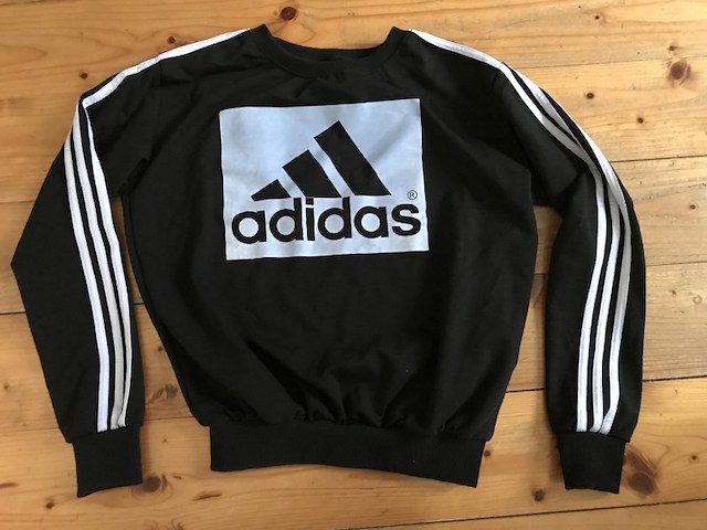 Dukserica Adidas crno bela br 8 D