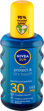 NIVEA SUN
protect & dry touch invisible sprej za zaštitu od sunca, SPF 30, 200 ml