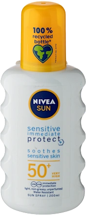 NIVEA SUN
Senzitiv sprej za zaštitu od sunca, SPF 50+, 200 ml