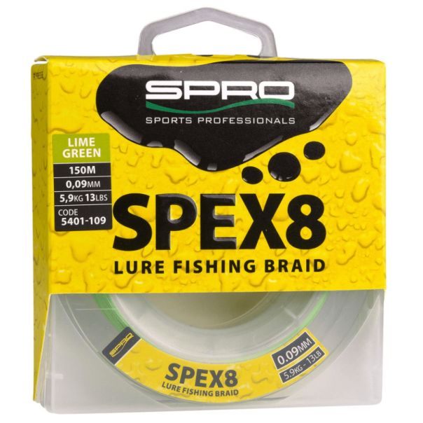 SPRO STRUNA SPEX 8 NITI GREEN 150M 0,27MM