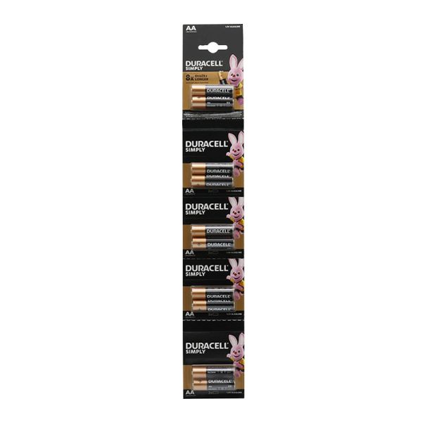 DURACELL Baterija alkalna 1.5V AA LR6 10/1