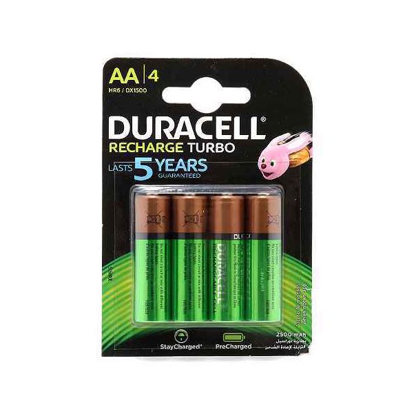 DURACELL Baterija NiMh punjiva 1.2V 2500mAh AA HR6 blister 4/1