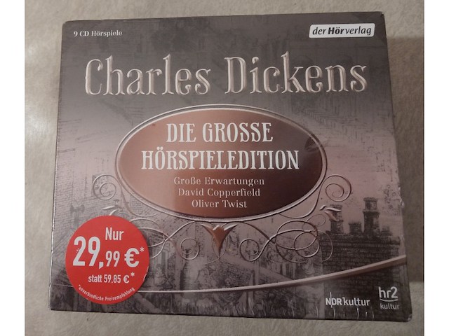Carls Dikens- audio knjige nemacki jezik - komplet 9 CD
