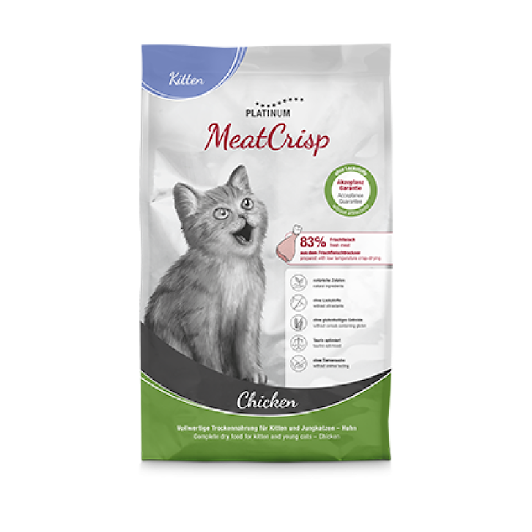 Platinum hrana za mačke Kitten MeatCrisp - Piletina 3kg