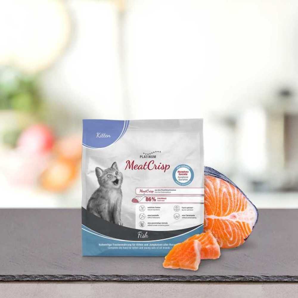 Platinum hrana za mačke Kitten MeatCrisp - Riba 1.5kg