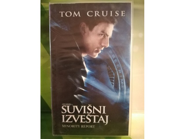 Suvišni Izveštaj - Tom Cruise / VHS /
