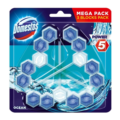 DOMESTOS RB POWER 5 OCEAN 3X55g