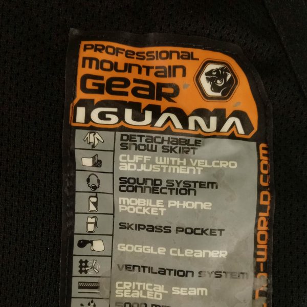 Ski jakna Iguana 5K, vel. M/38, aquatrail