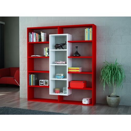 Ample - Red, White Red White Bookshelf