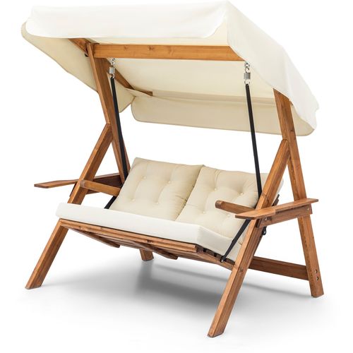 Galata Swing S2 - Cream Cream Garden Double Swing Chair