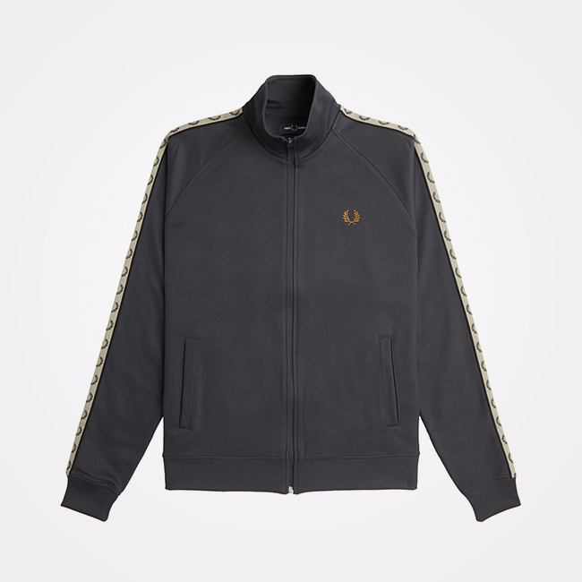 Fred Perry Crochet Tape Track Jacket