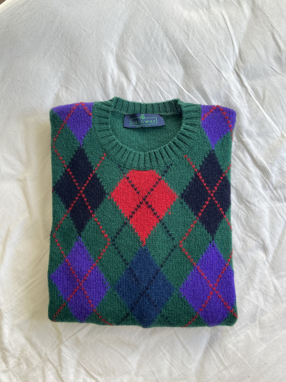 Vintage džemper 100%vuna