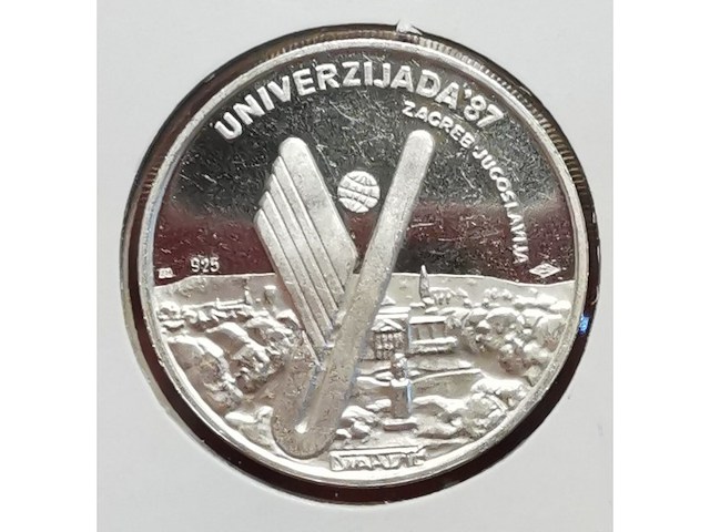 Srebrnjak Zagi - Univerzijada Zagreb 1987., RRR