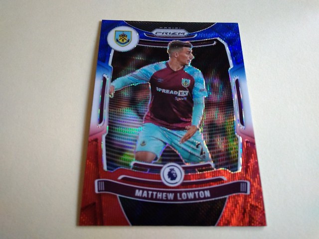 Panini Prizm Premier League 2021-22 - Red white blue