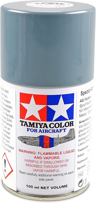 TAMIYA AS-31 Ocean Gray 2 RAF 100ml Spray (Flat)