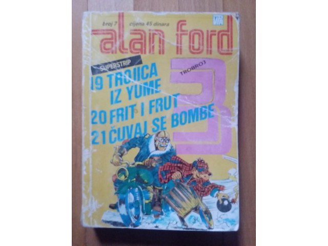 Alan Ford Trobroj Broj 7 (Vjesnik, 1990)