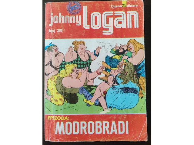 Johnny Logan 16 Vjesnik Alan Ford AF 265 - MODROBRADI