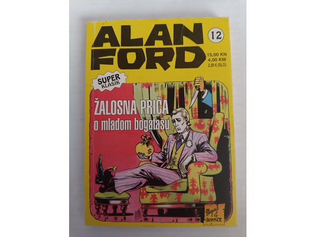 (0042) Alan Ford Klasik 12 Žalosna priča o mladom bogat