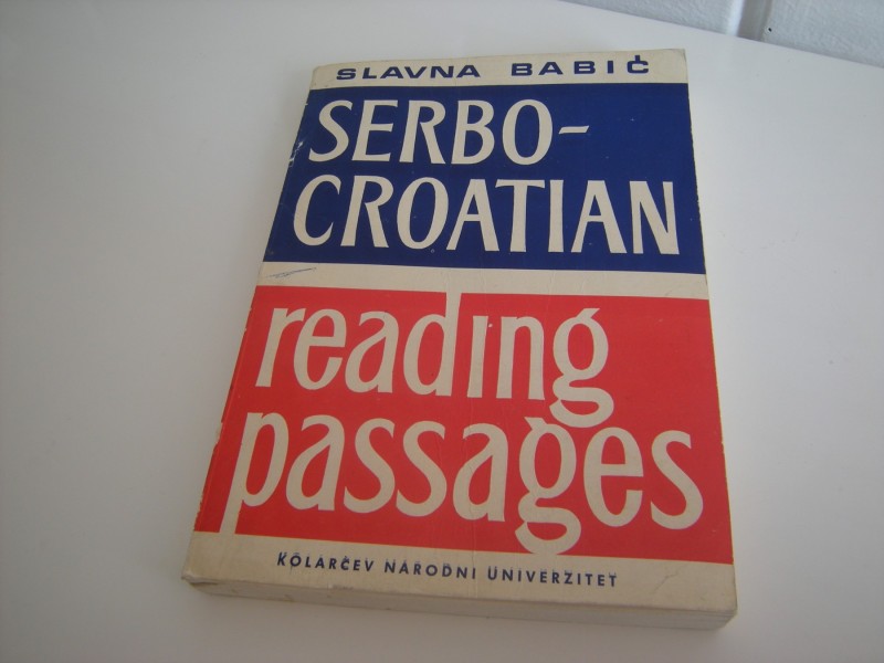 Slavna Babić SERBO - CROATIAN