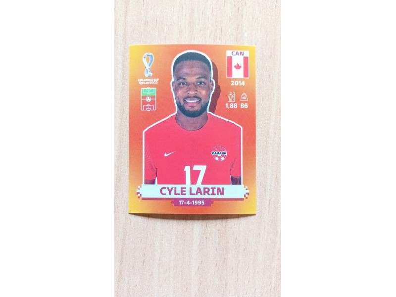 World cup Qatar 2022 Panini broj CAN 19
